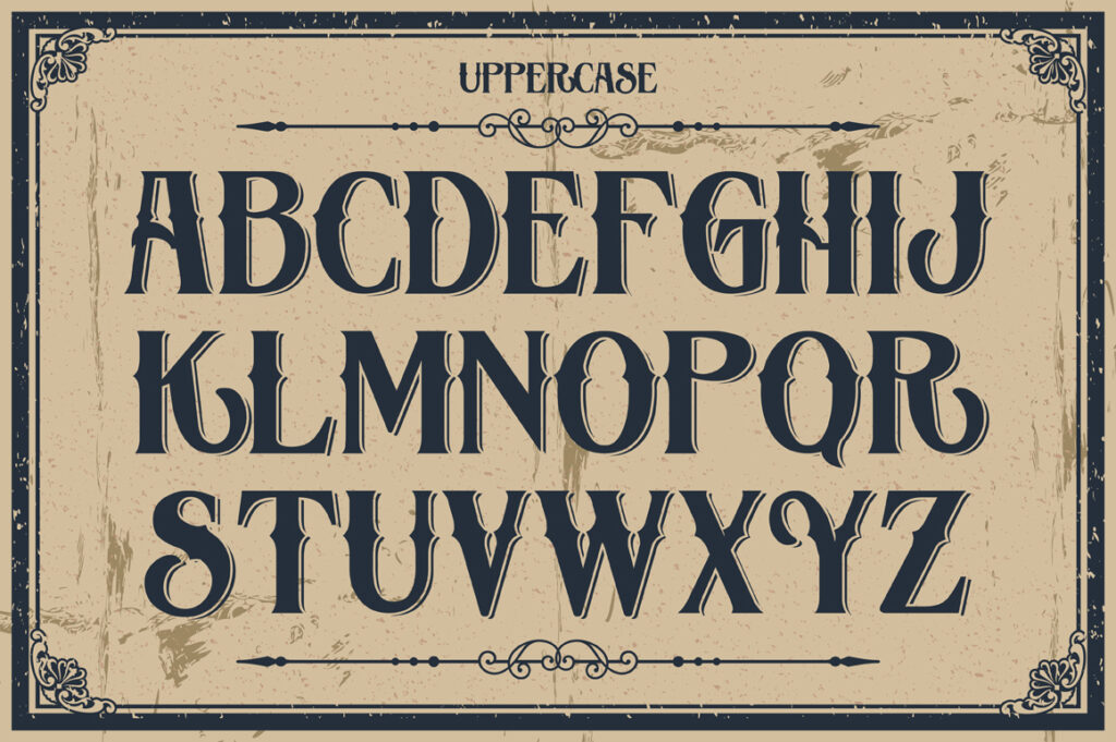 10 Fantastic High Quality Old Fashioned Vintage Fonts - Mighty Deals