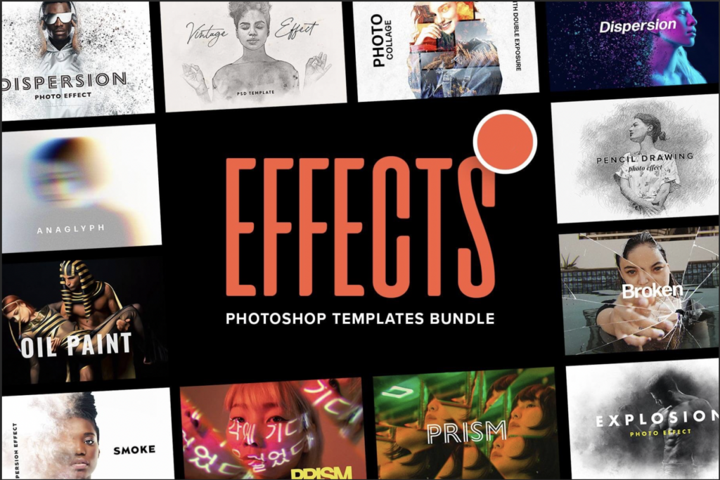 20 Amazing Photoshop Photo Effect Templates - Mighty Deals