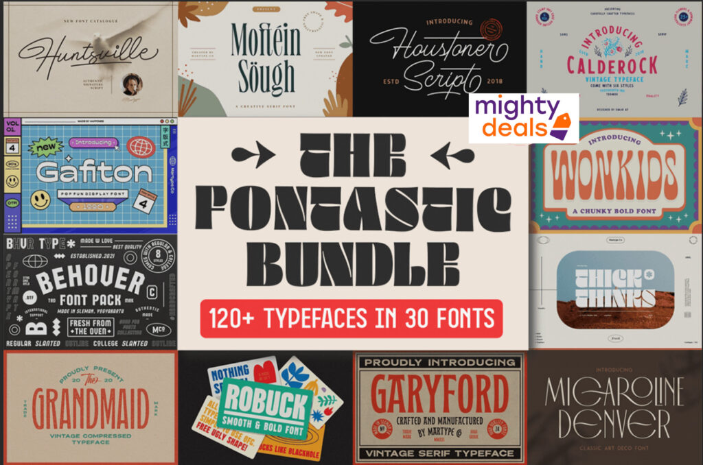 10 Fantastic High Quality Old Fashioned Vintage Fonts - Mighty Deals