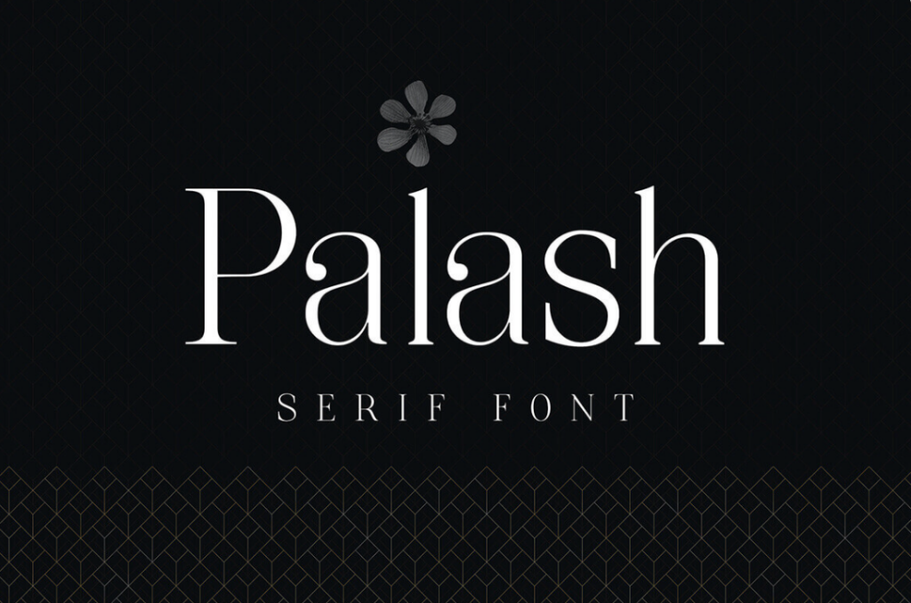 Beautiful and Elegant Palash Typeface - Mighty Deals