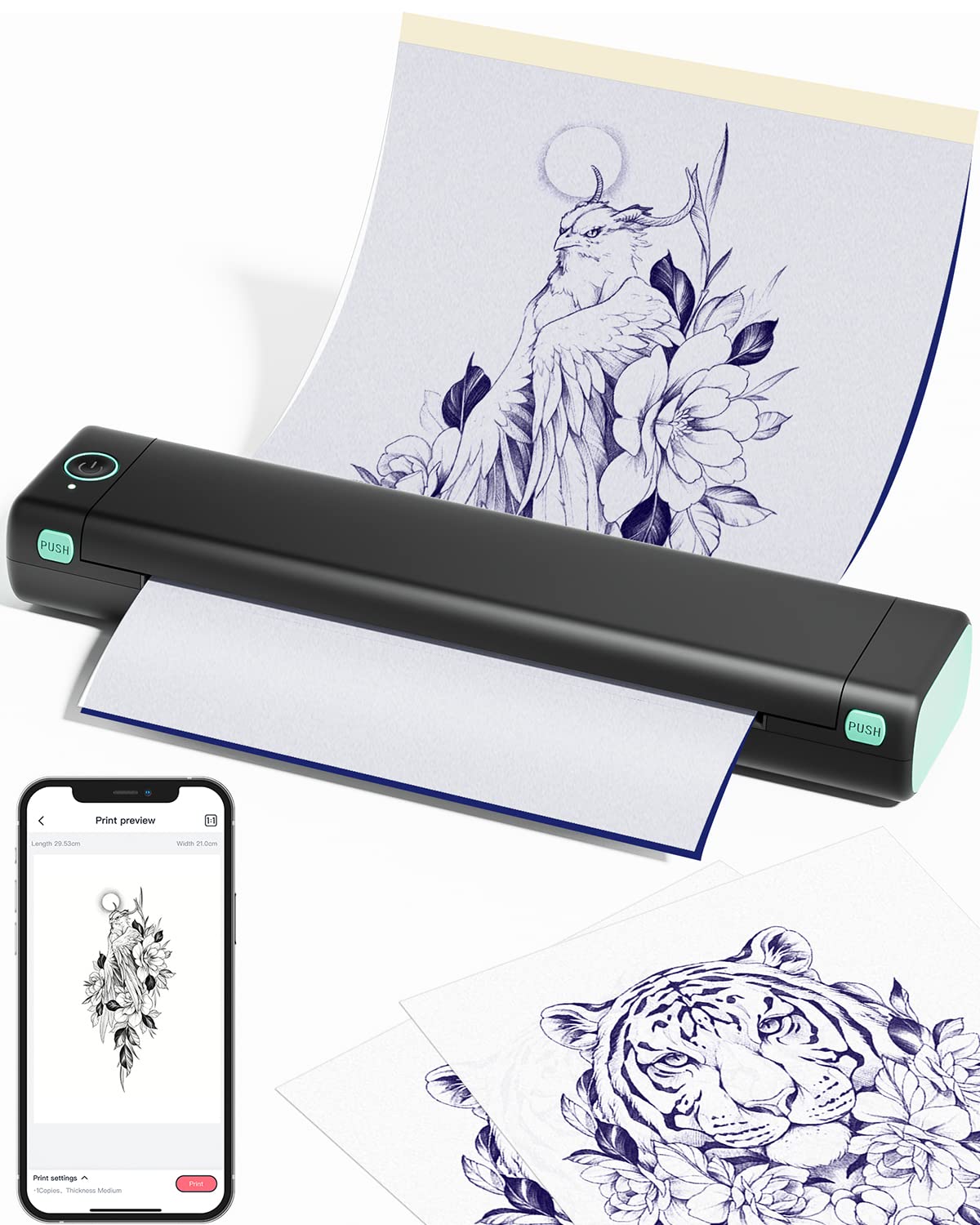 Top 6 Best Tattoo Stencil Printers: Bluetooth and Thermal Options ...