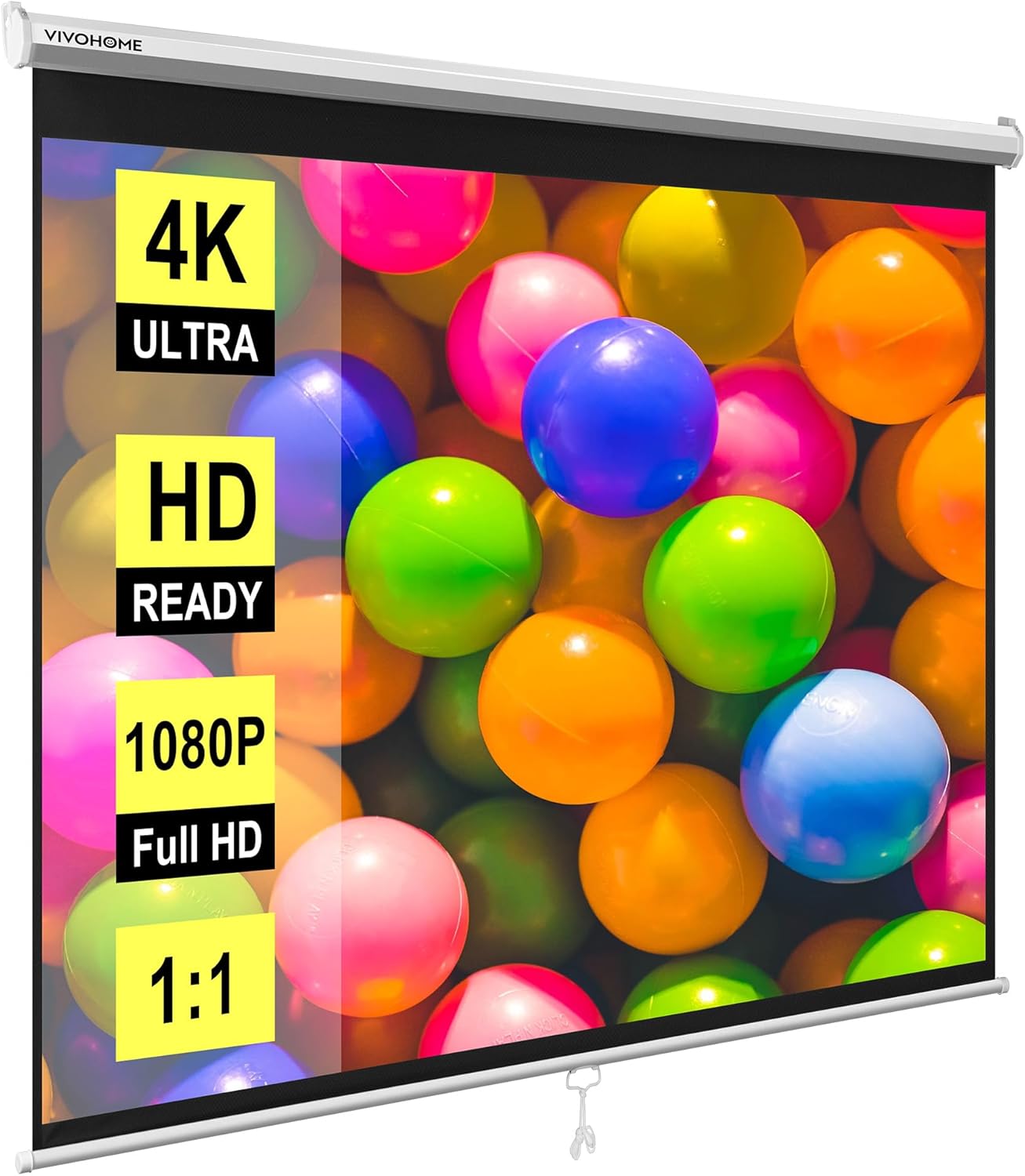 Top 8 Best Retractable Projector Screen: Top Picks for Home and Office ...